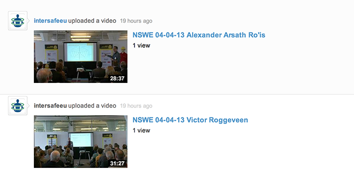 NSWE presentation videos available – Lyreco Intersafe